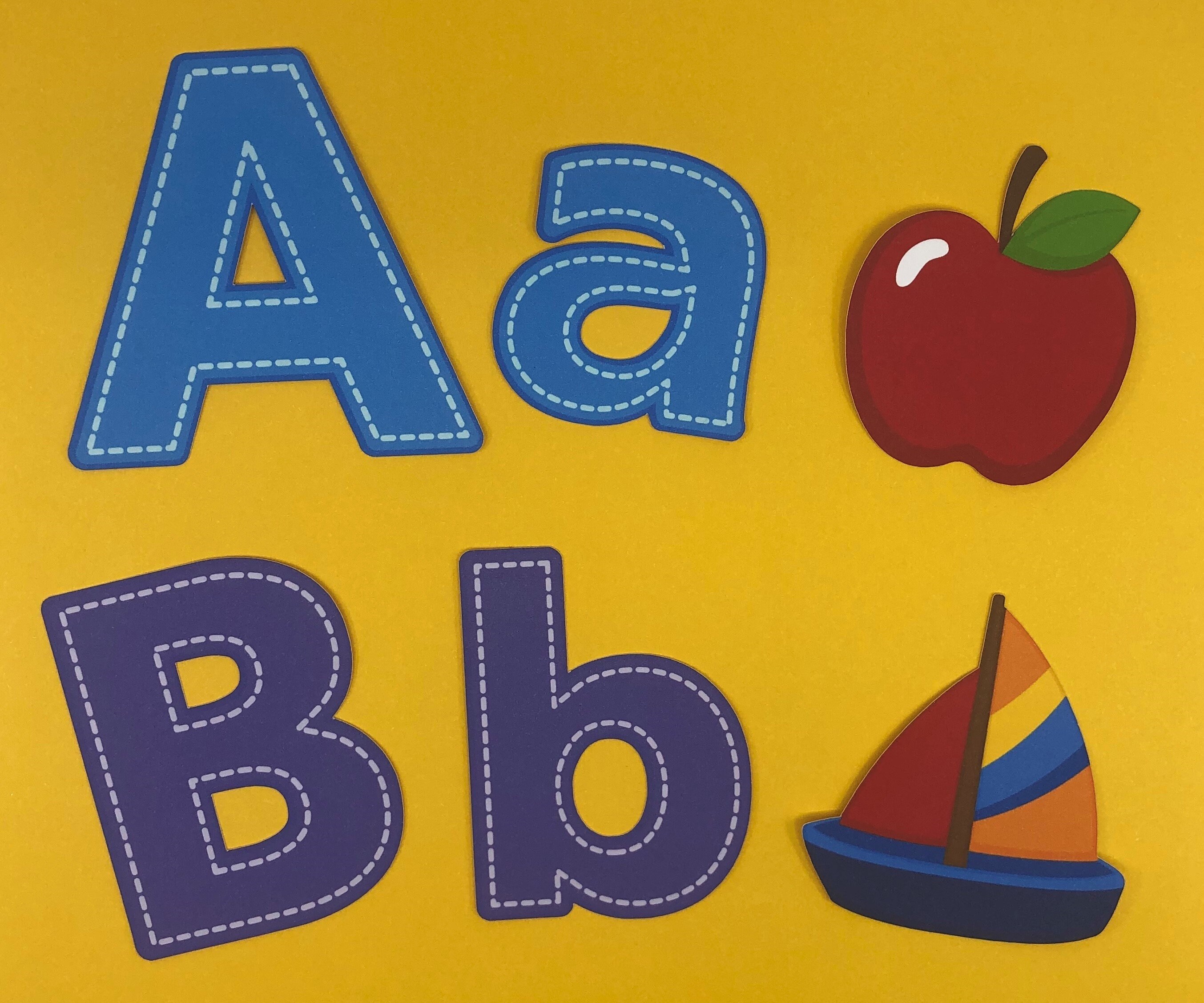 Alphabet Learning Set Alphabet Letters Alphabet Playset | Etsy