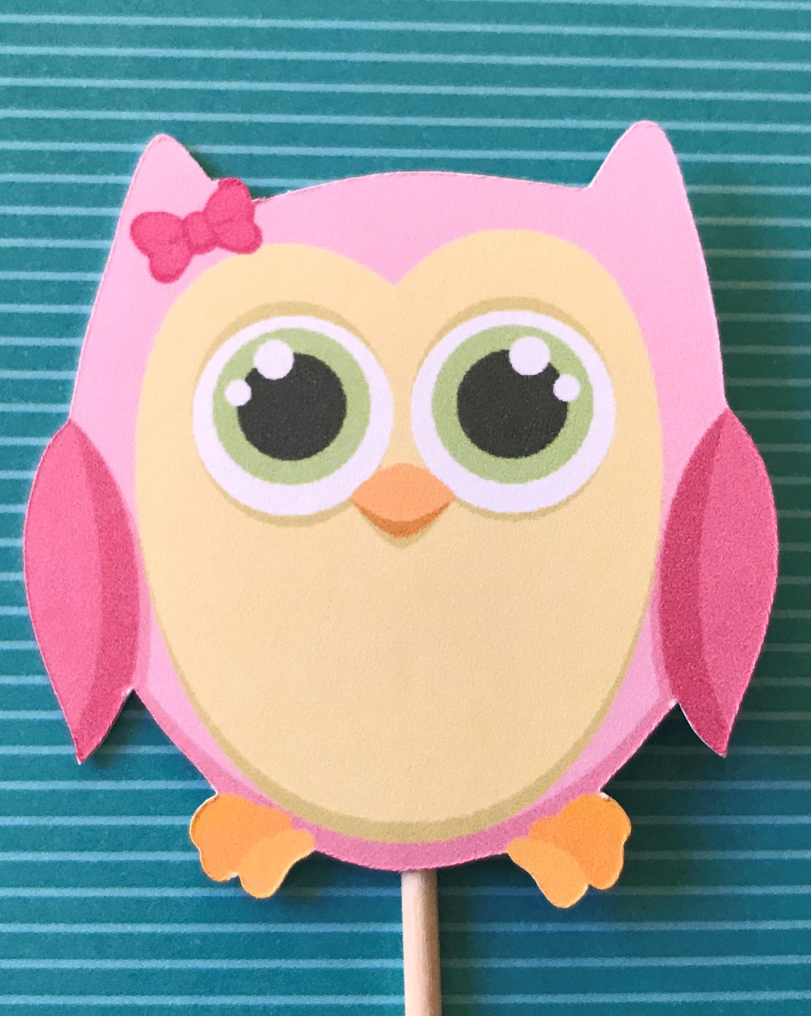 Owls Cupcake Toppers Owls Cake Toppers Owls Party Cupcake | Etsy