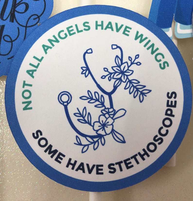 Doctor and Nurse Cupcake Toppers Doctor Nurse Healthcare - Etsy