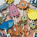 Finding Nemo Cupcake Toppers, Sea Life Cupcake Toppers, Nemo Cupcake ...