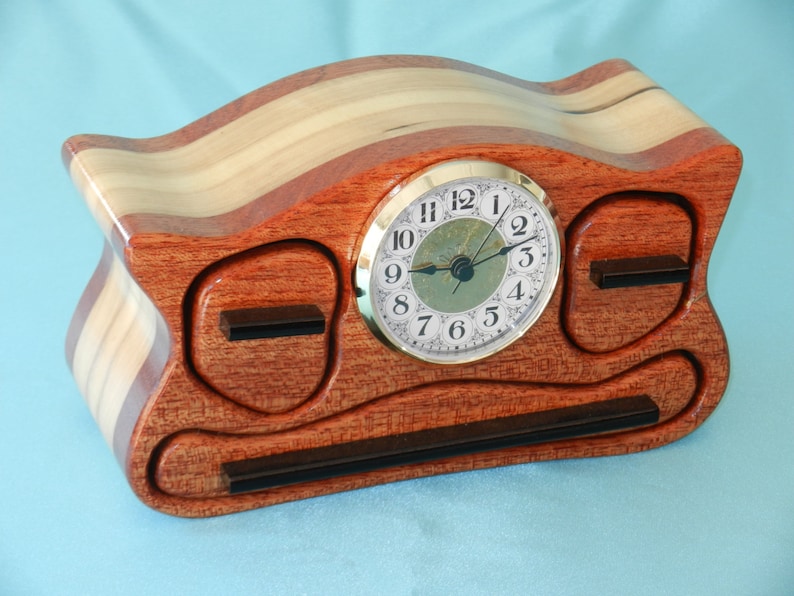 3 Drawer Band Saw Box Clock - Etsy