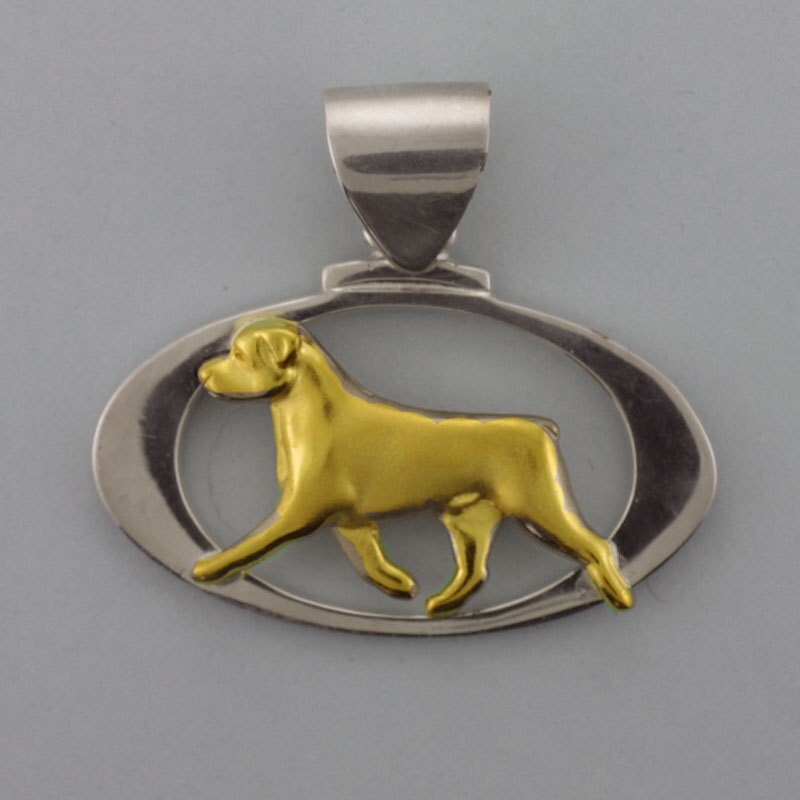 Rottweiler Pendant - Etsy