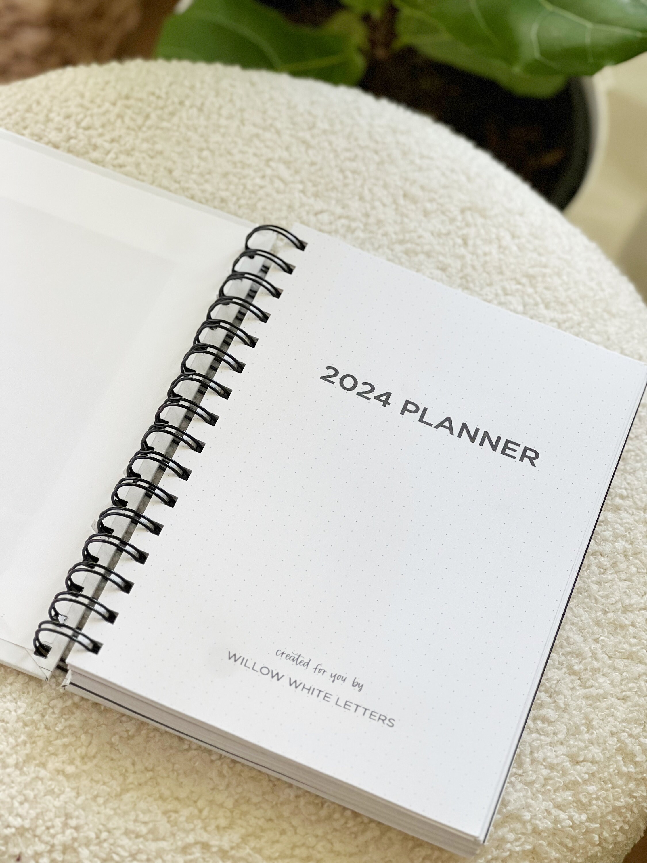2024 Planner Monthly Weekly Planner Journal 13 Month Planner - Etsy