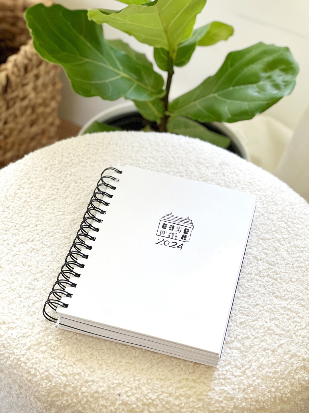 2024 Planner Monthly Weekly Planner Journal 13 Month Planner - Etsy