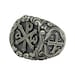 Knights Templar Chi Rho Alpha Omega Sterling Silver 925 Men’s Ring ...