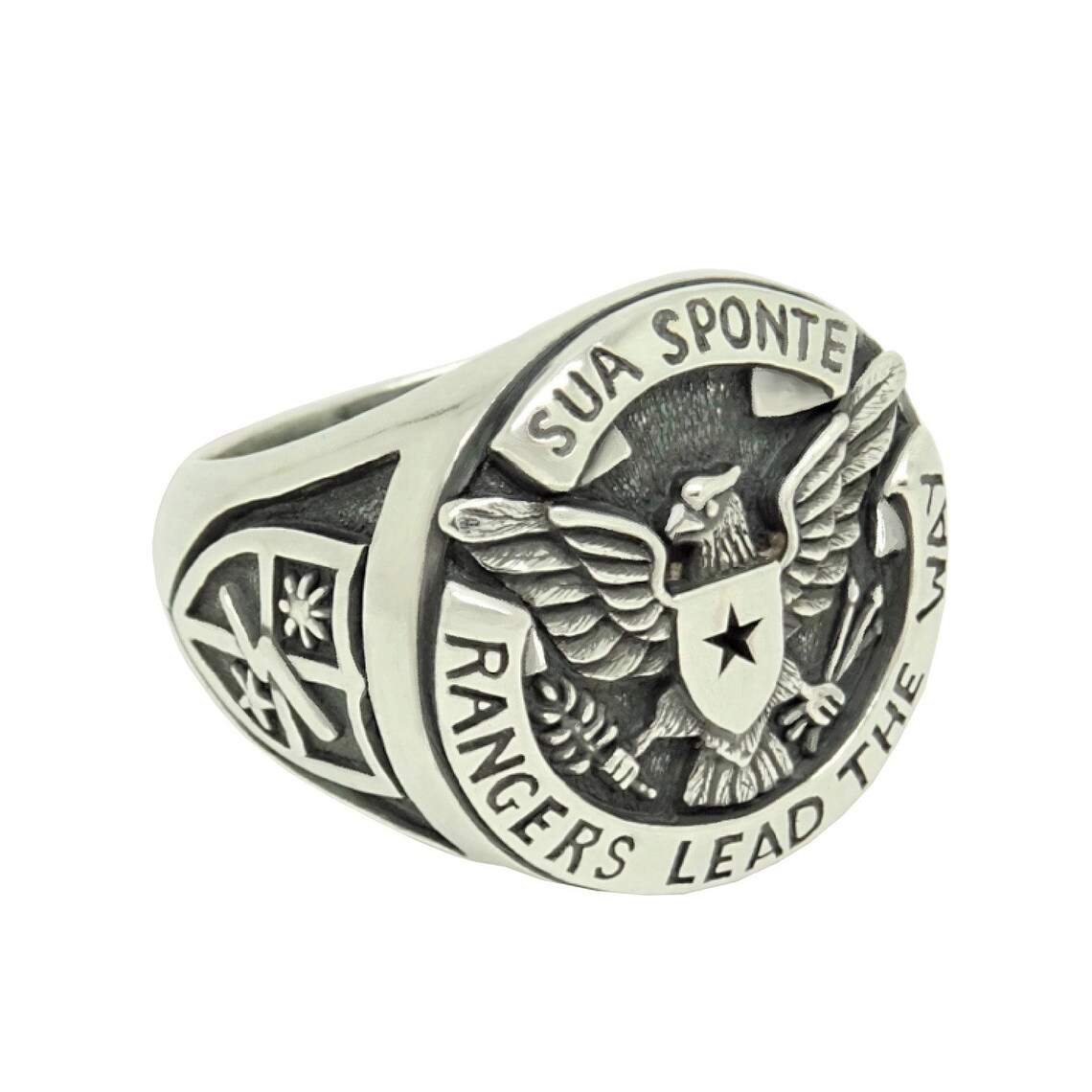 Rangers Sterling Silver Mens Ring Army 75th Ranger Regiment - Etsy