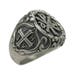 Knights Templar Chi Rho Alpha Omega Sterling Silver 925 Men’s Ring ...