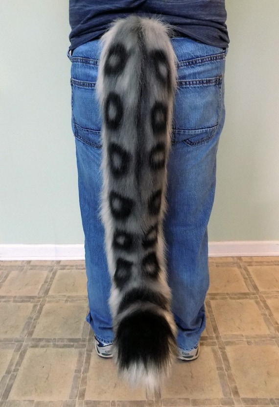 Snow Leopard Tail Costume