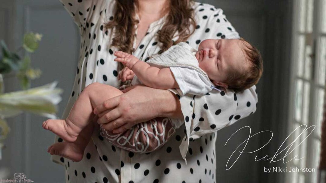 High End Luxury Reborn Baby Doll 6 Month Old Sized Art Doll Pickle 25 ...