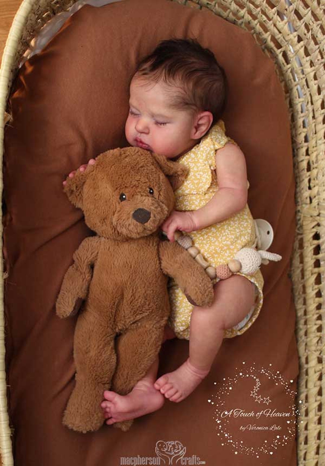 Hyper-realistic Newborn Baby Art Doll Reborn Boy or Girl Teddy Made to ...
