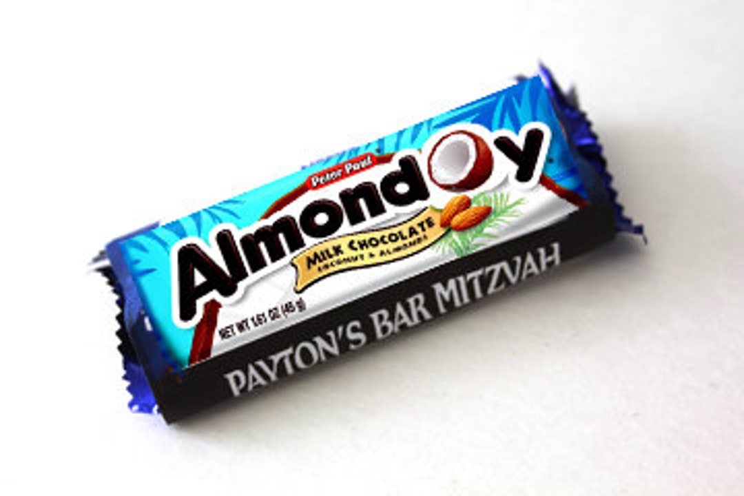 ALMOND JOY Personalized Candy Wrapper - Etsy