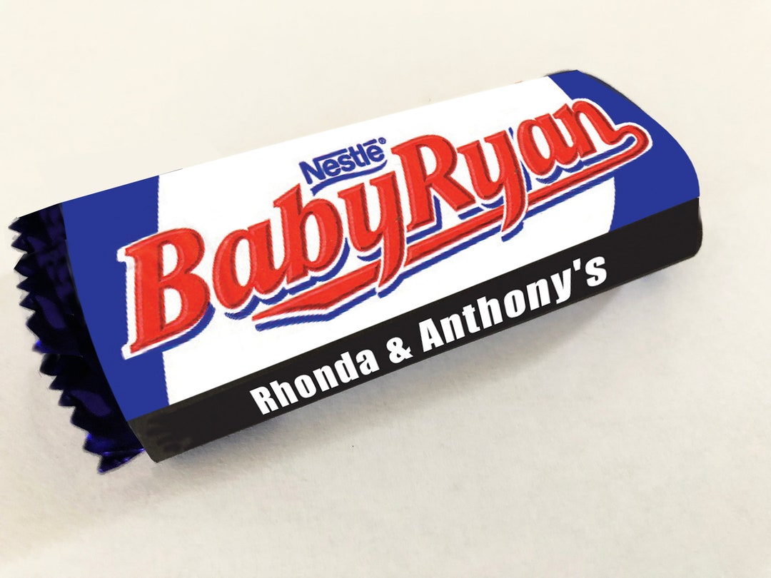 YOUR NAME Custom Candy Wrappers-reg. Size - Etsy