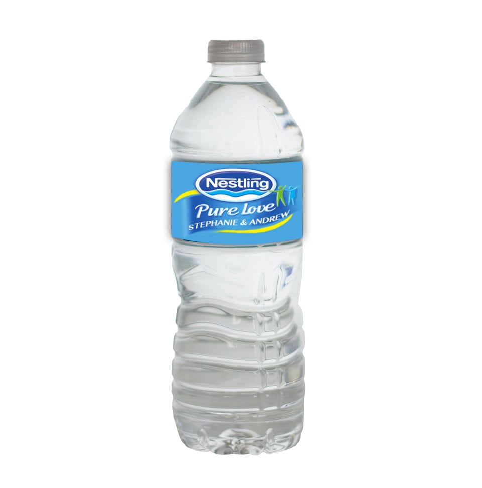 Nestle Pure Life Water Label Pure Life® Blackberry Flavored Bottled