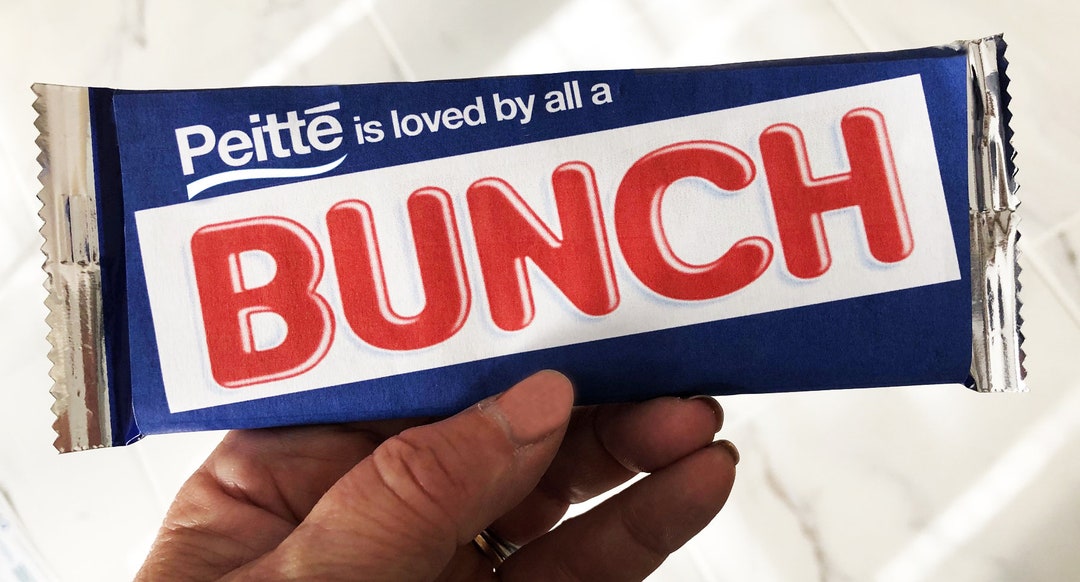 Nestles CRUNCH Bar - Custom Candy Bar Wrappers- - Etsy