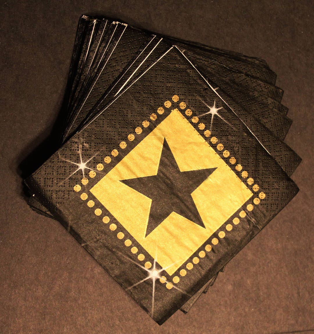Hollywood Movie Star Napkins - Etsy