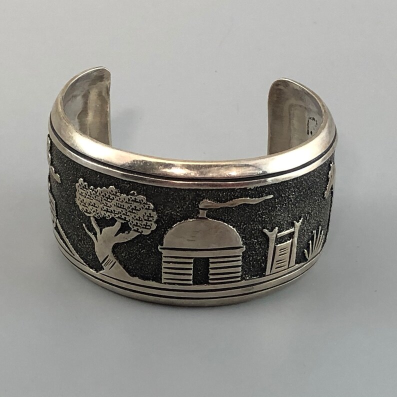 Tommy Singer Sterling Silver Navajo Cuff Bracelet Amazing | Etsy