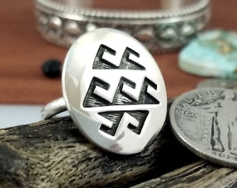Reserved.hopi Ted Wadsworth Sterling Silver Overlay Ring Reserved.hopi Ted Wadsworth Sterling Silver Overlay Ring