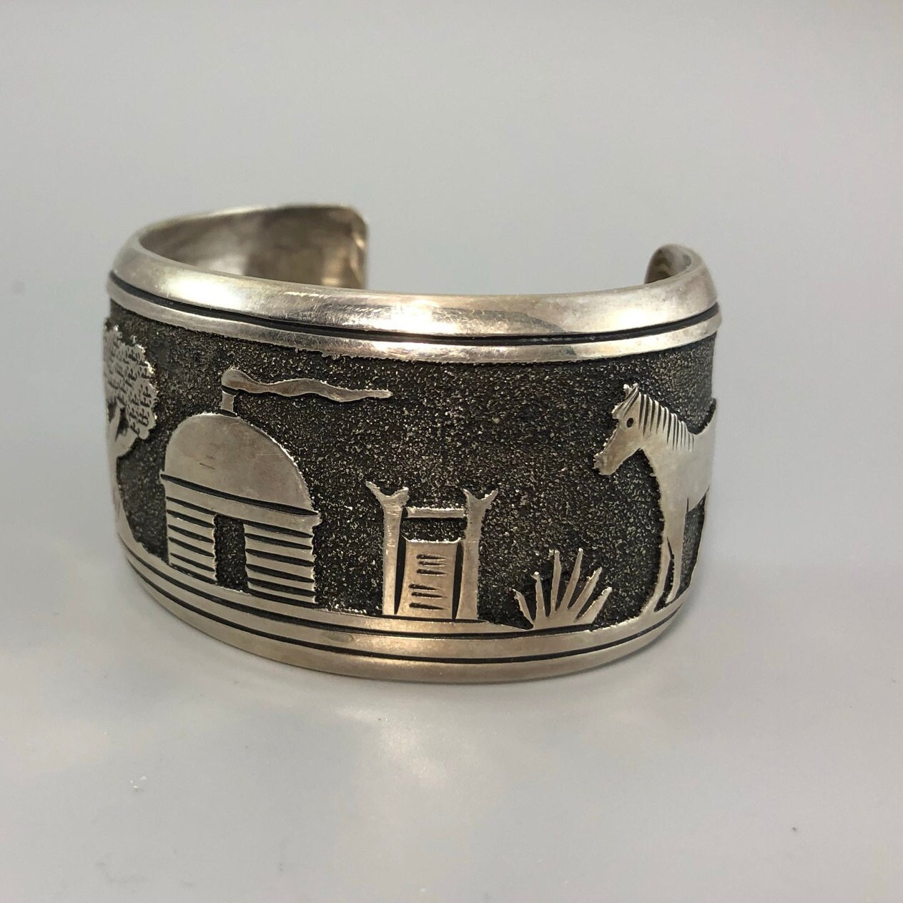 Tommy Singer Sterling Silver Navajo Cuff Bracelet Amazing | Etsy