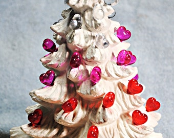 Ceramic Tree Replacement Lights Heart Bulbs Lights Valentine - Etsy