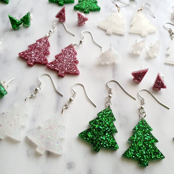 Sale > dangle christmas earrings > in stock