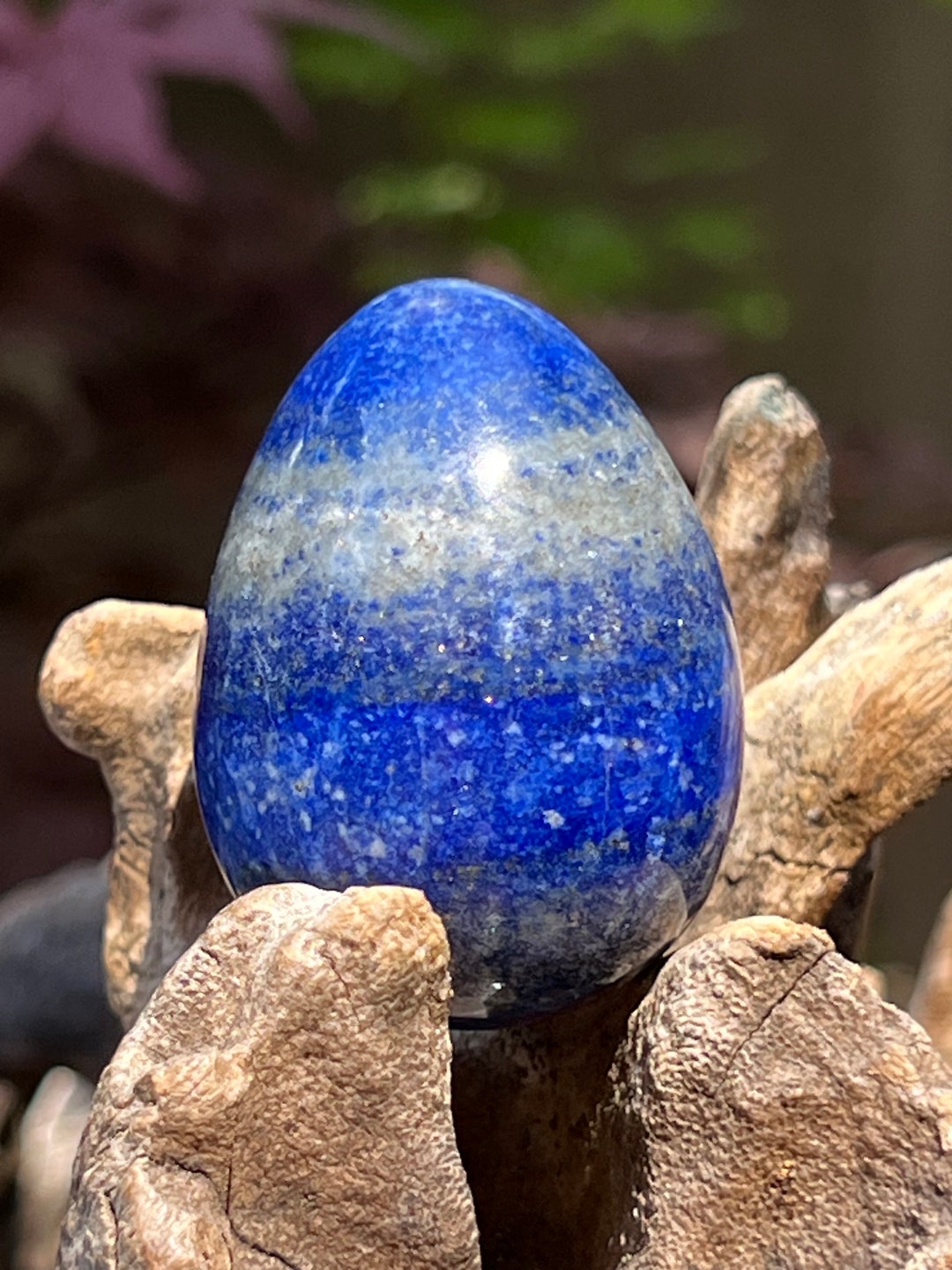 Lapis Lazuli Egg AAA Serenity Peace Self Knowledge 17 82g - Etsy