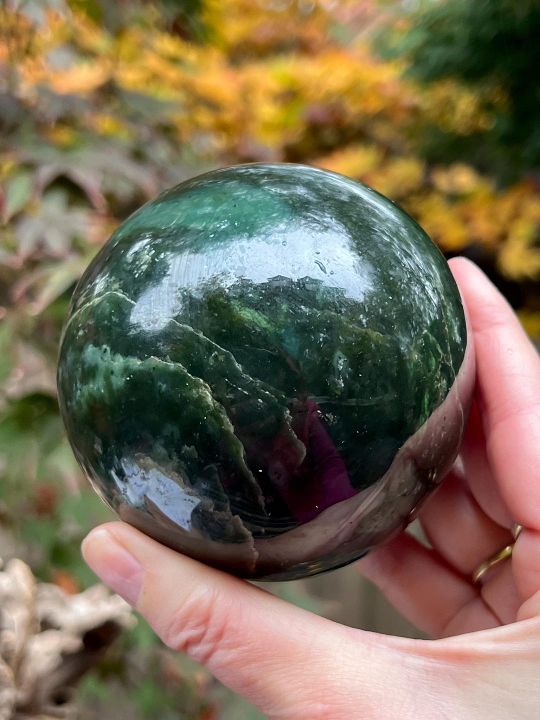 Jade Nephrite Himalayan Large Ball 1000g 90mm 2 - Etsy