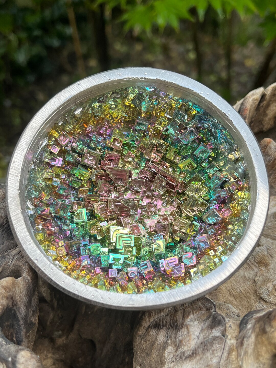 Large Bismuth Round Bowl Specimen AAA 569g 11 - Etsy