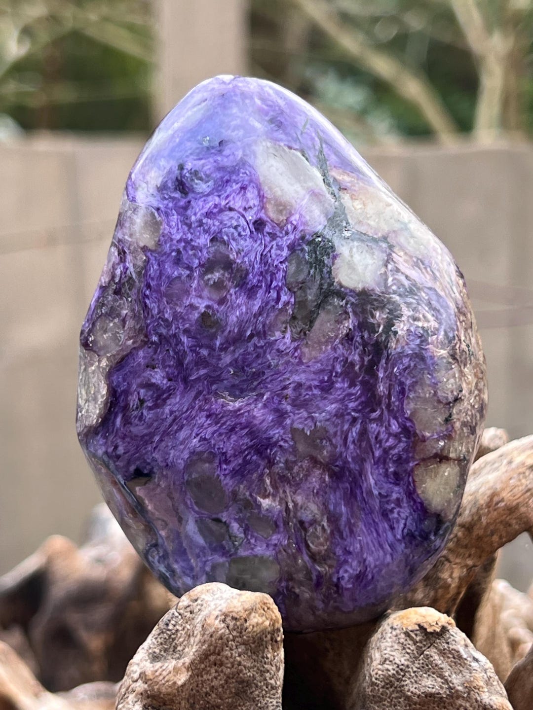Charoite Crystal Freeform AAA : Unconditional Love 228g 10 - Etsy