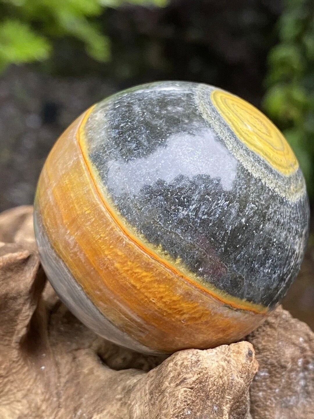 Bumblebee Jasper Ball AAA : Inspiration / Intention / - Etsy