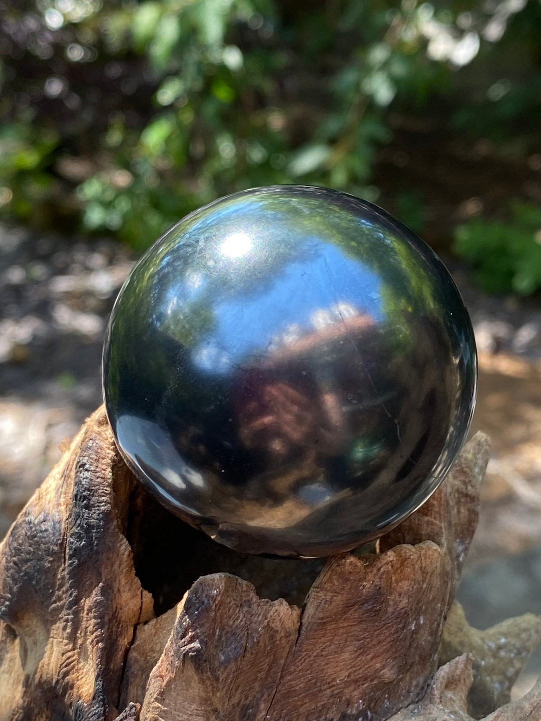Large Shungite Crystal Ball AAA 50mm - Etsy