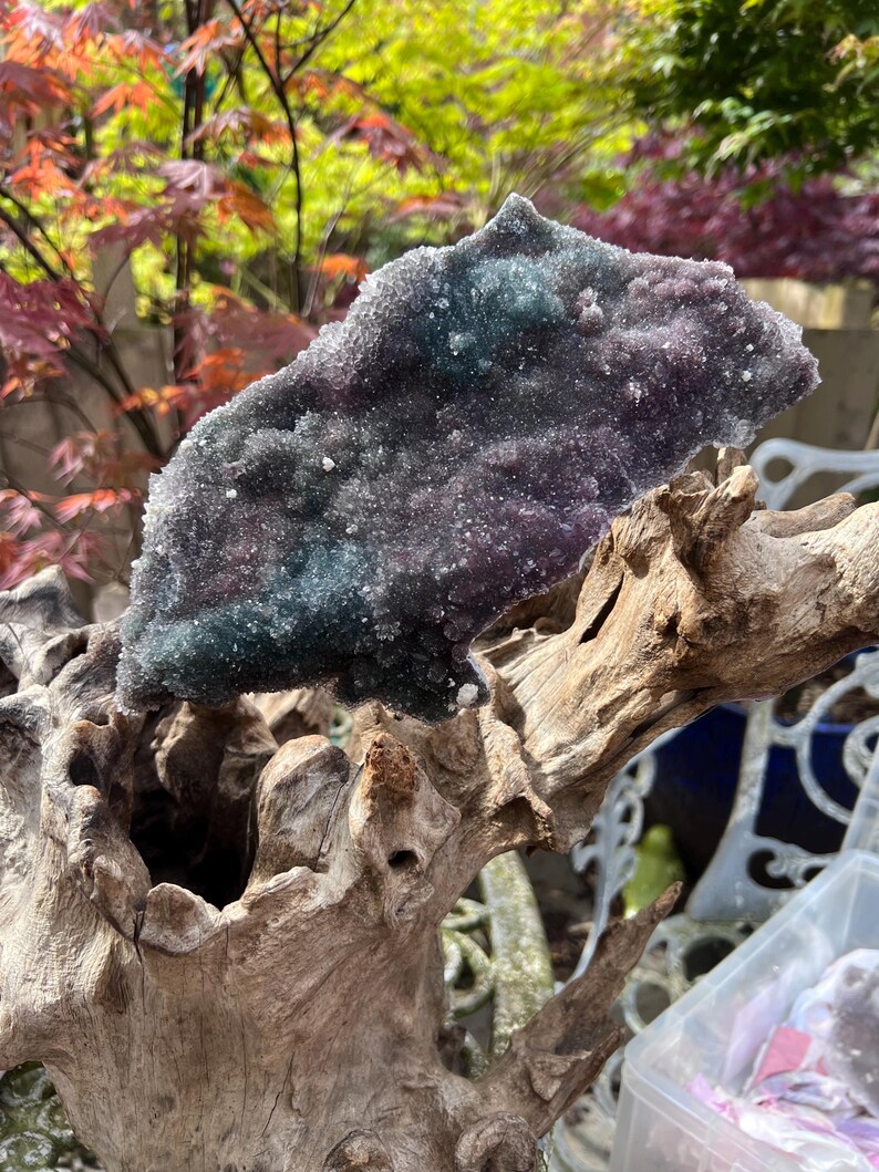 Amethyst Flower Purple Brazilian Large High Grade Stalactite Cluster ...