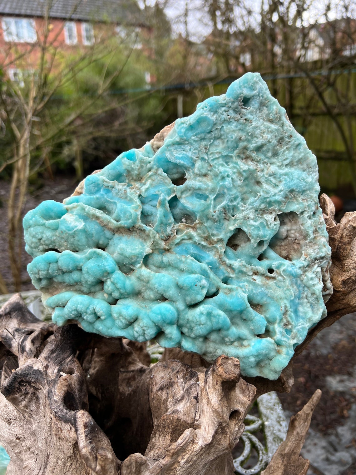 Blue Aragonite Specimen : Hope / Compassion / Empathy 2995g 11 - Etsy