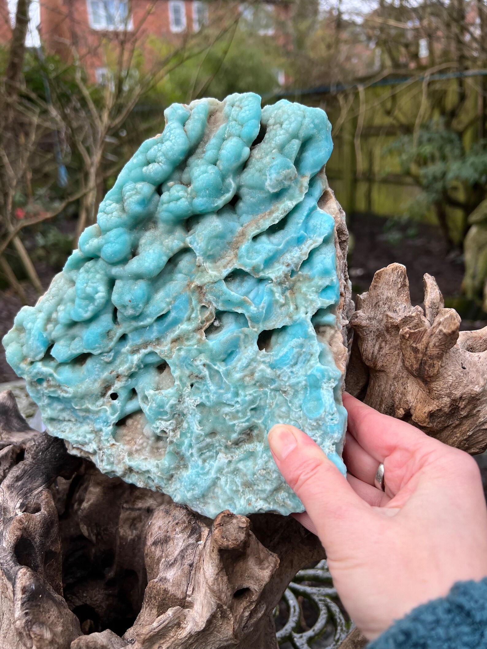 Blue Aragonite Specimen : Hope / Compassion / Empathy 2995g 11 - Etsy