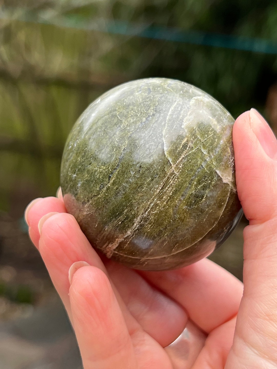 Idocrase / Vesuvianite Large Crystal Ball 213g 51mm 18 - Etsy