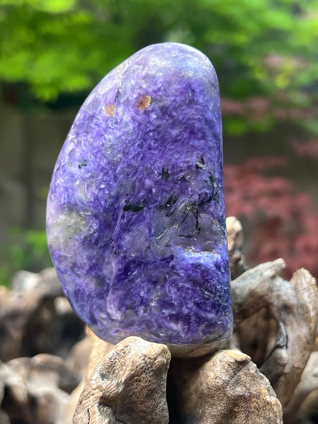 Charoite Crystal Freeform AAA : Unconditional Love / Transformation 253g 1 - Etsy