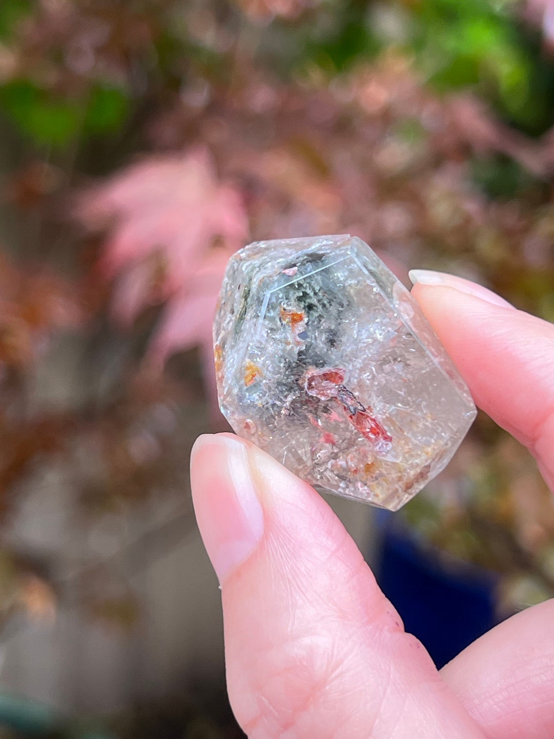 Amphibole Quartz / Angel Wing Phantom Quartz Freeform 36 - Etsy