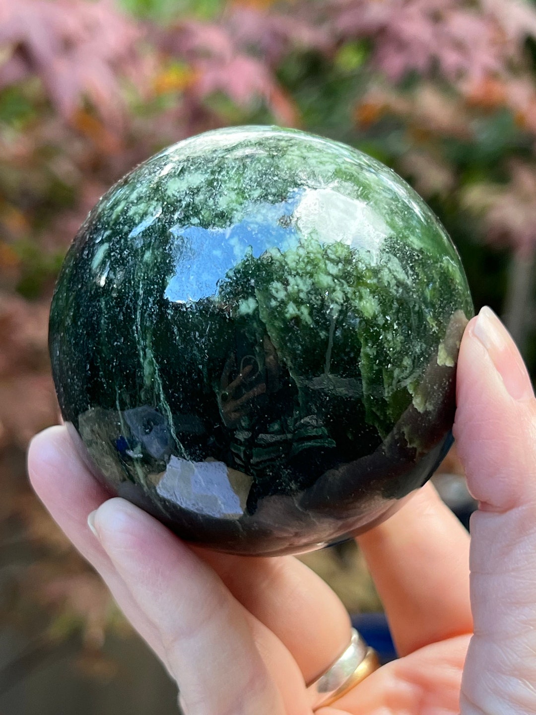 Jade Nephrite Himalayan Large Ball 4 465g 66mm - Etsy