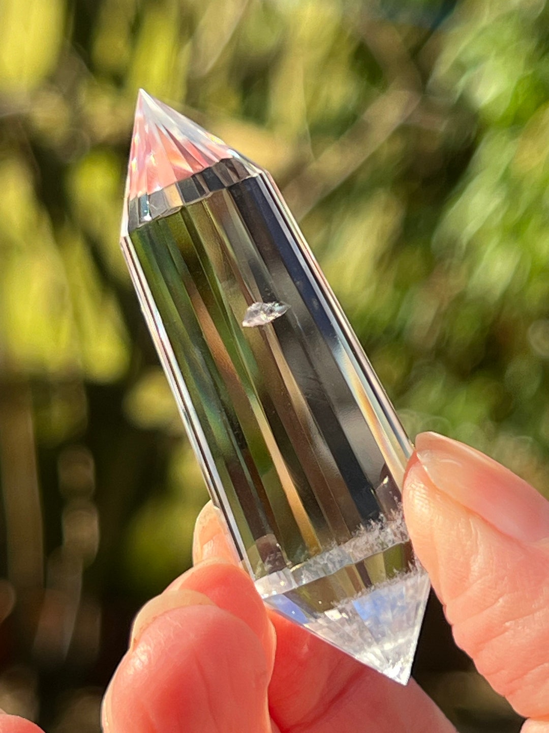 Clear Quartz Vogel Wand AAA Tranquility Intuition 24 Sided 3 - Etsy Australia