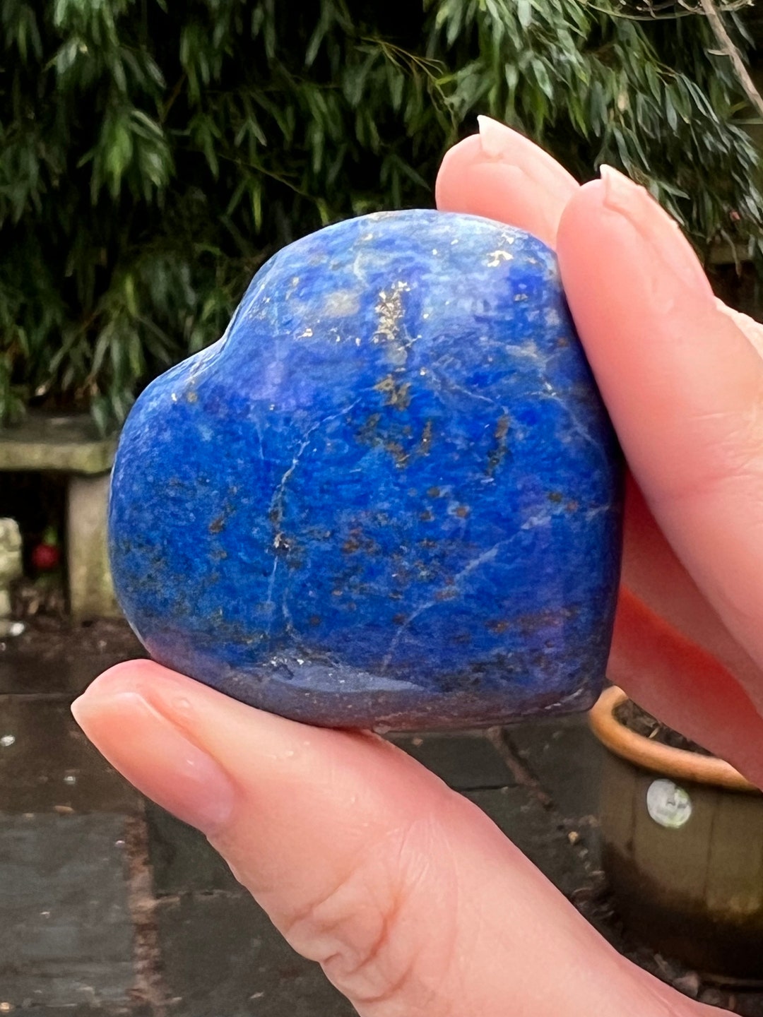 Lapis Lazuli High Grade Madani AAA Heart : Serenity / Peace / Self ...