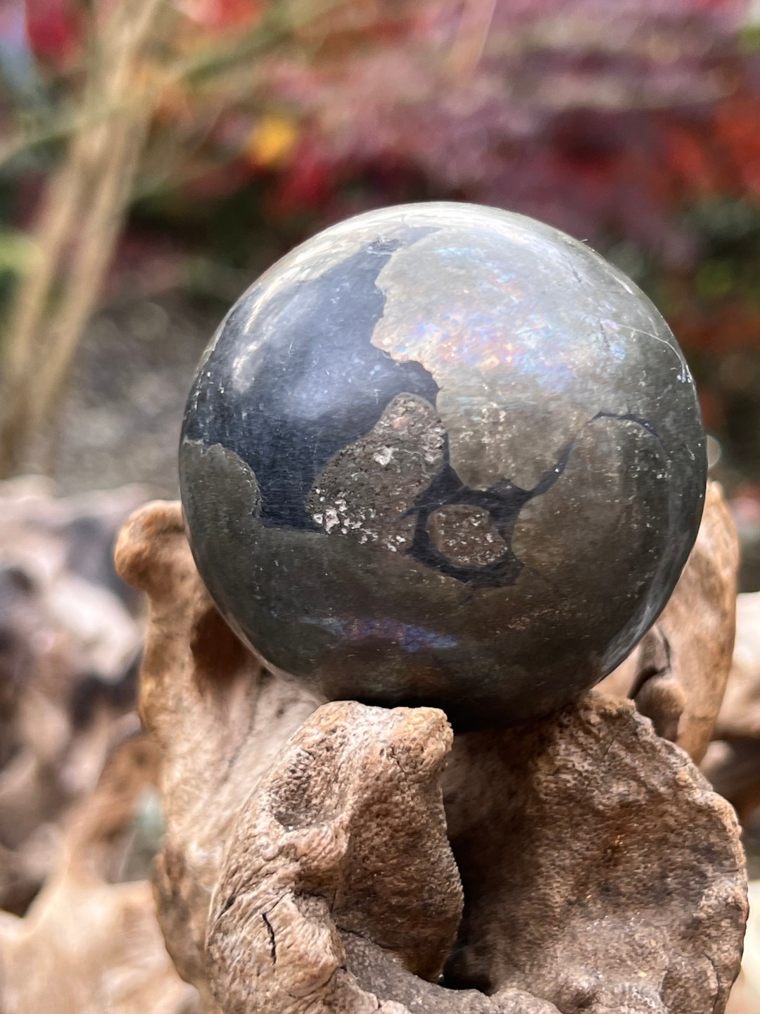 Healers Gold Crystal Ball / Sphere AAA 418g 55mm Diameter 17 - Etsy UK