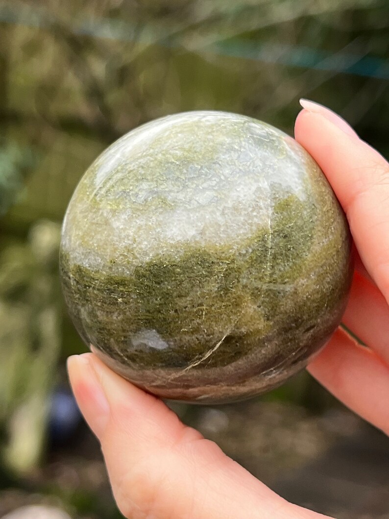 Idocrase / Vesuvianite Large Crystal Ball 211g 52mm 4 - Etsy