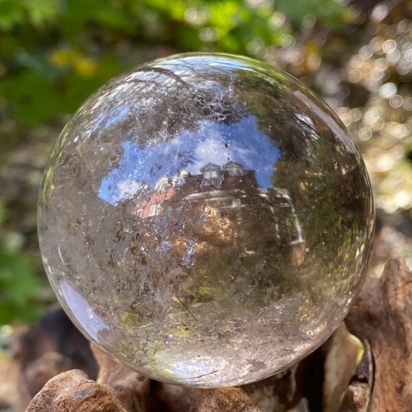 Quartz Crystal Ball - Etsy
