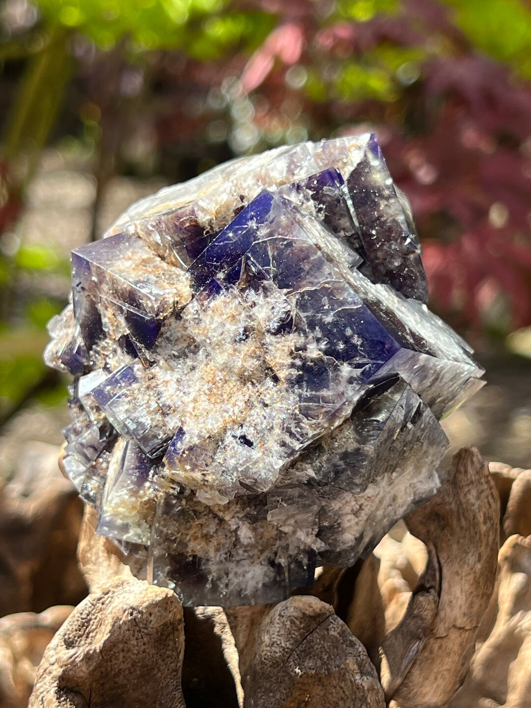 Diana Maria Mine Milky Way Pocket UK Fluorite Purple With White ...