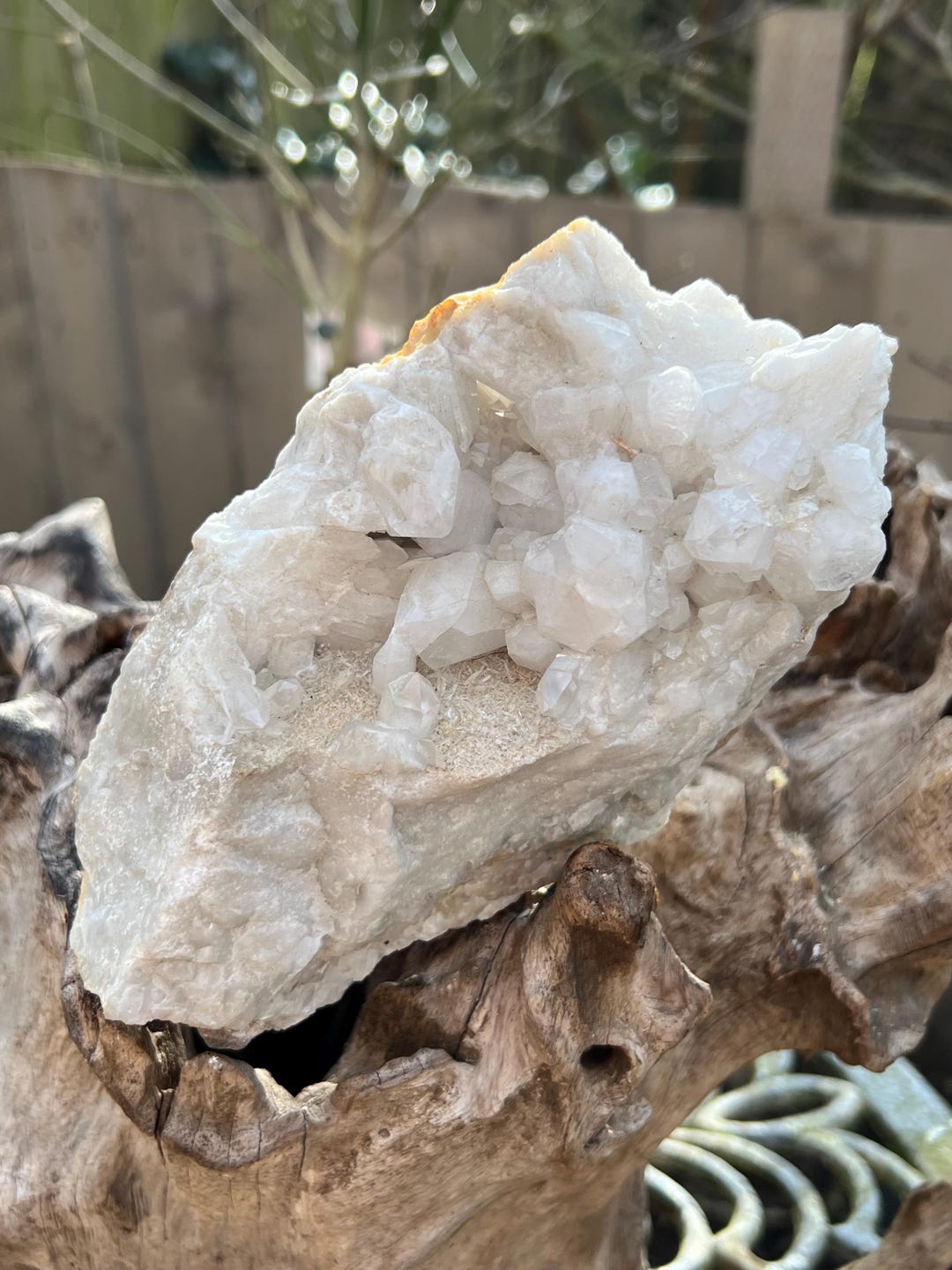 Alpine Clear Quartz Cluster Bed Large Siderite AAA 1235g AM99 ...