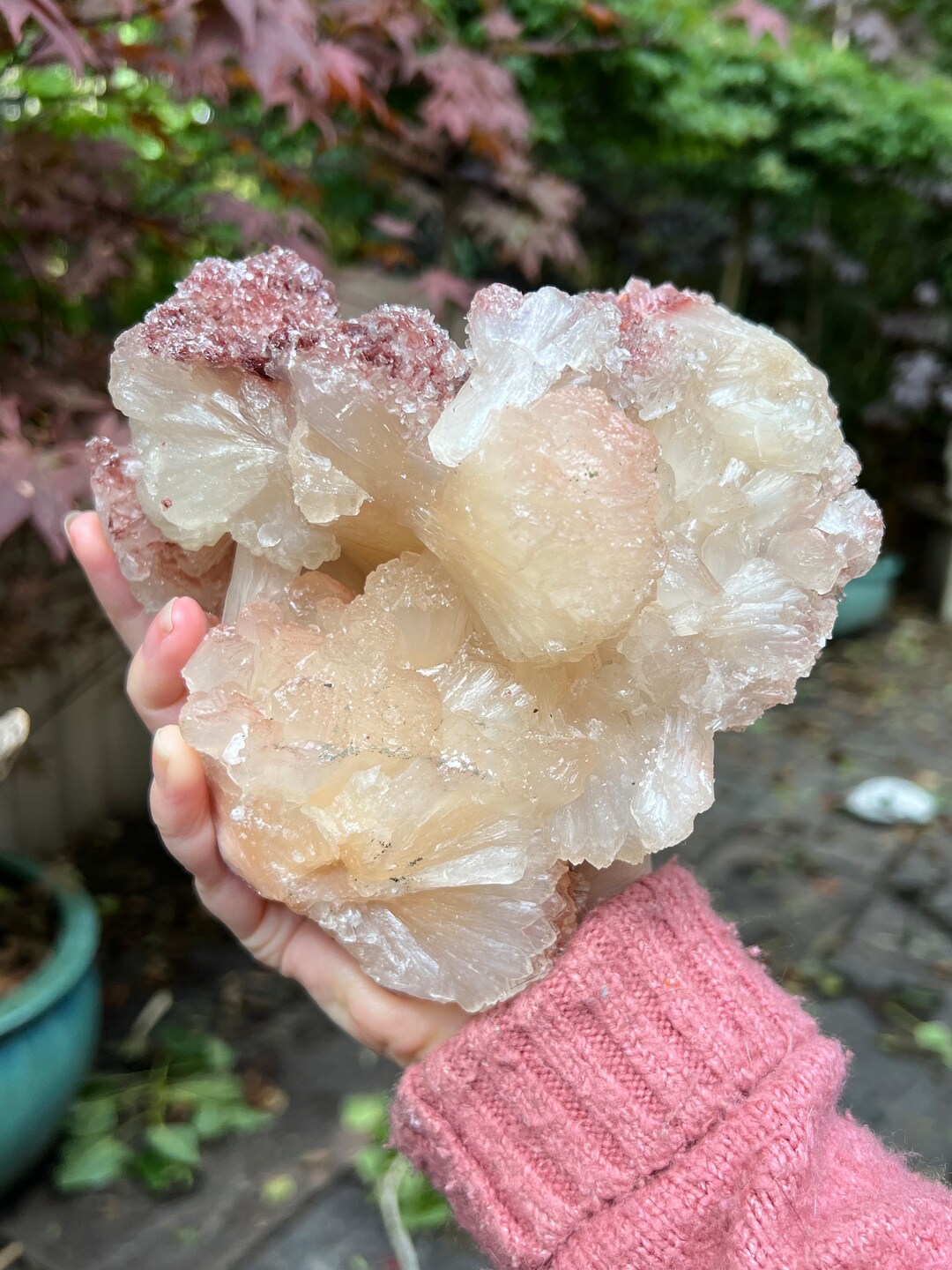 Sugared Red Stillbite Stilbite Cluster AAA+ 1335g 1 - Etsy