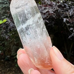 Amphibole Quartz / Angel Wing Phantom Quartz / Hematite Point 84g 8 ...