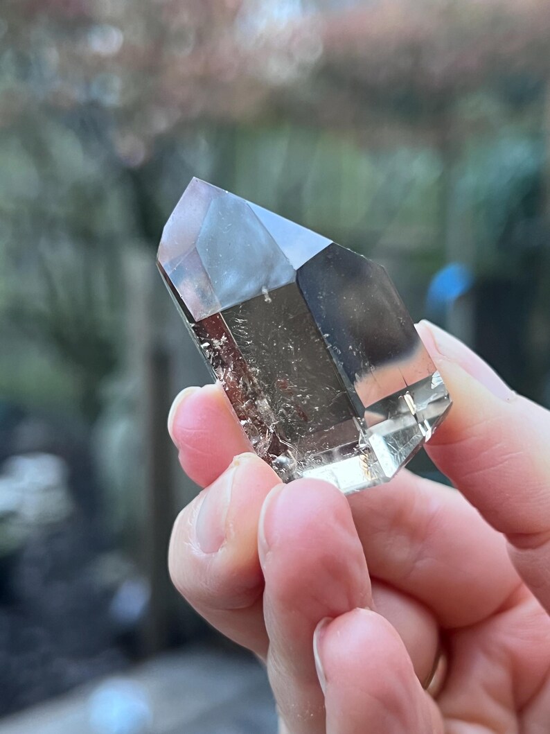 Brazilian Smoky Quartz Point AAA+ With Rainbows Super Extra Rainbows ...