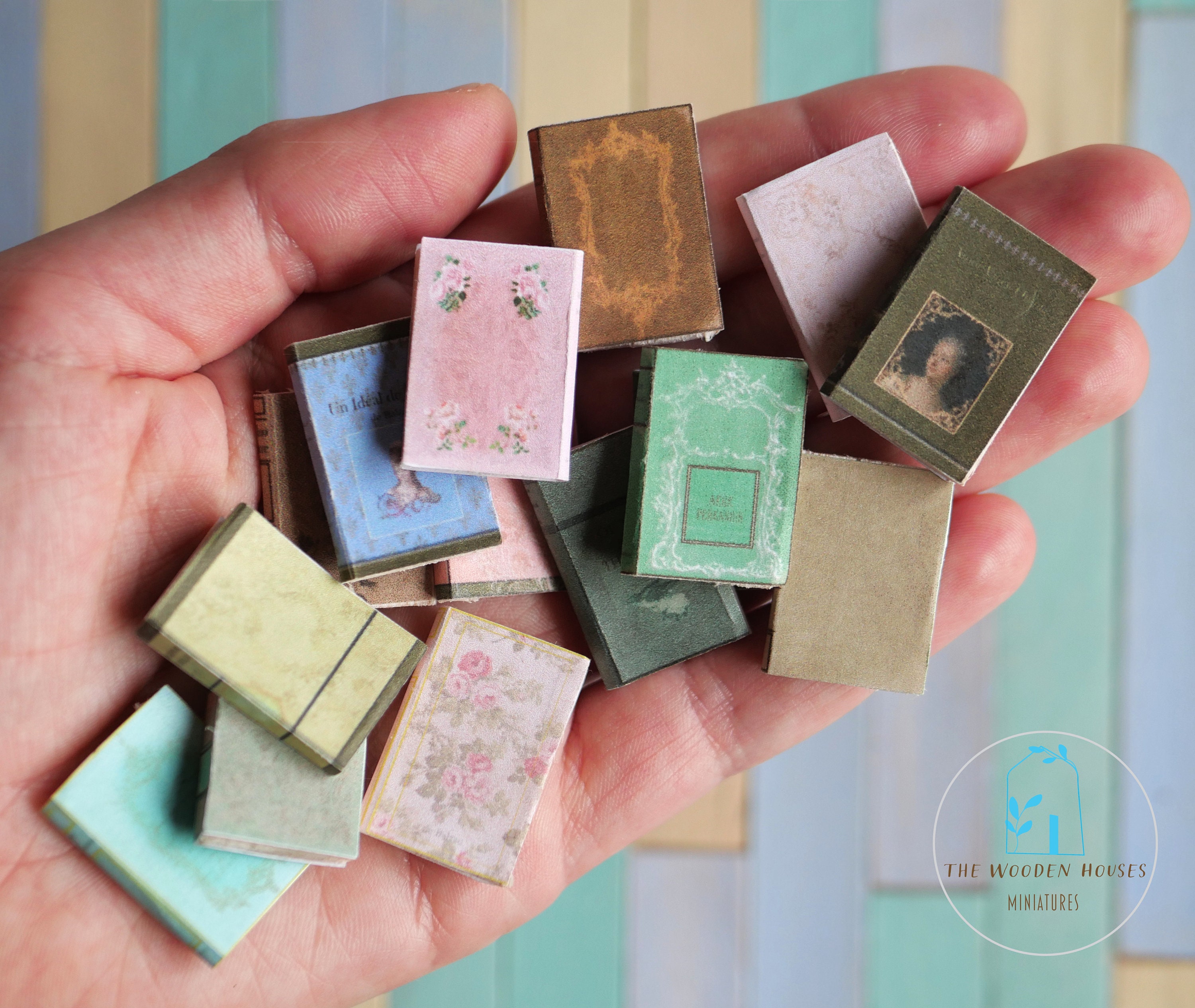 Rococo Romantic Books DIY Miniature Printables in 12th Scale for ...