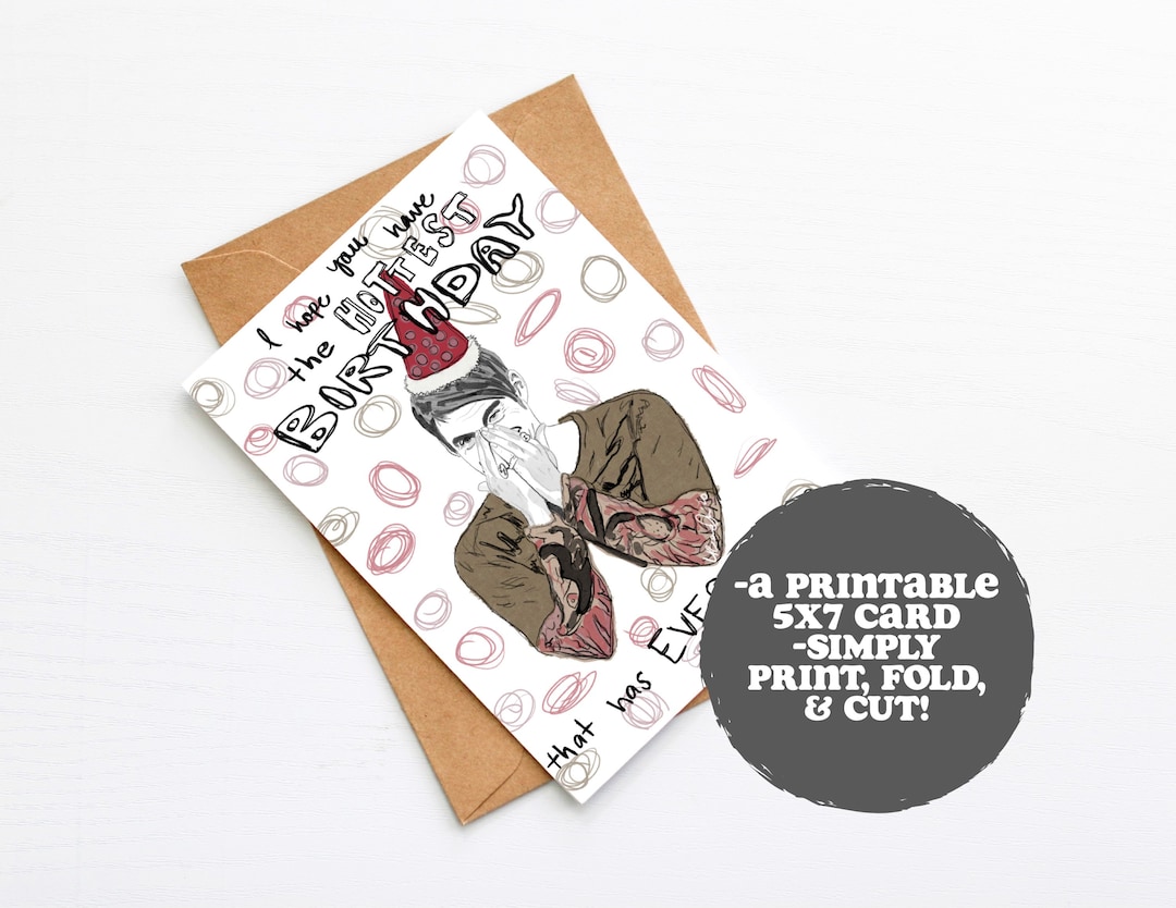 SNL Stefon Weekend Update Birthday Card - Etsy