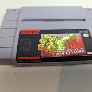 Super Nintendo Battleclash SNES Original Vintage Game Battle Clash - Etsy
